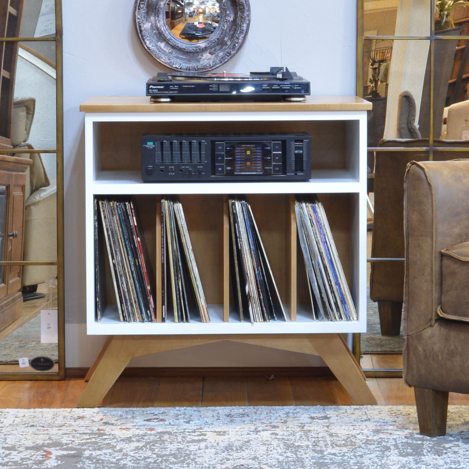 Solid Wood Furniture: Brubec Stereo Cabinet [C4] | Stuart David
